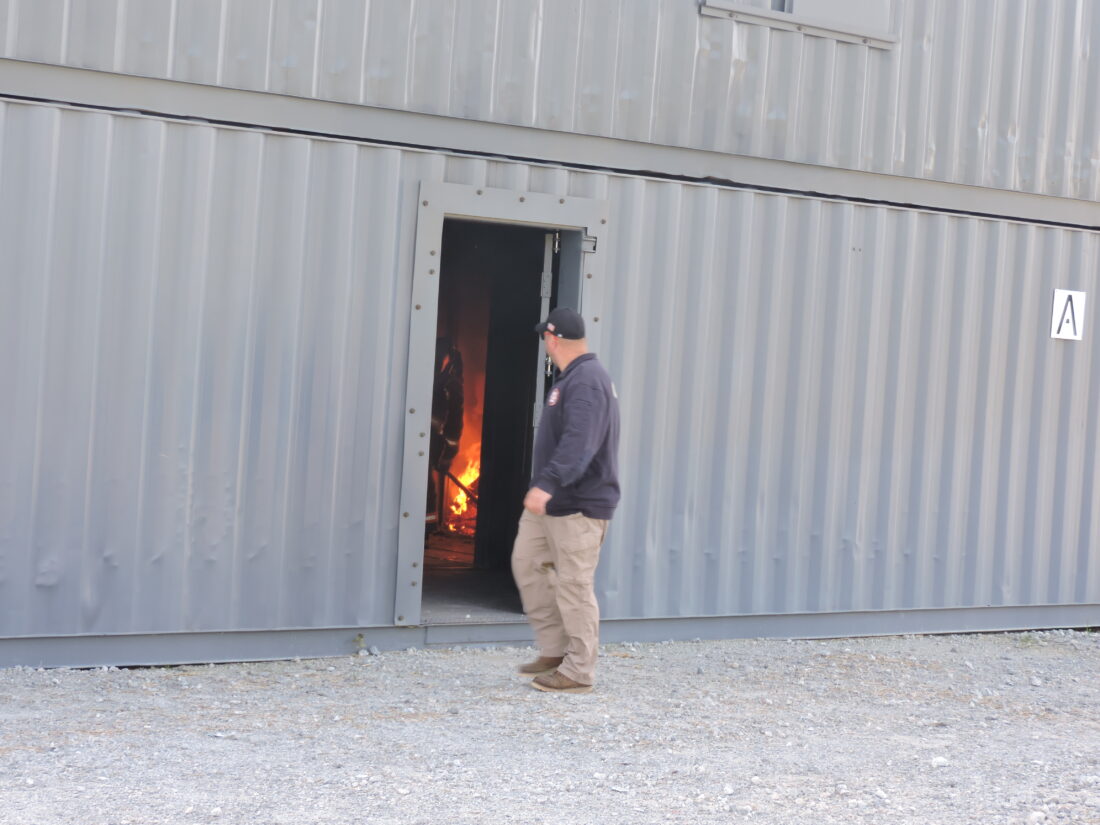 Belmont College unveils live burn building | News, Sports, Jobs - The ...